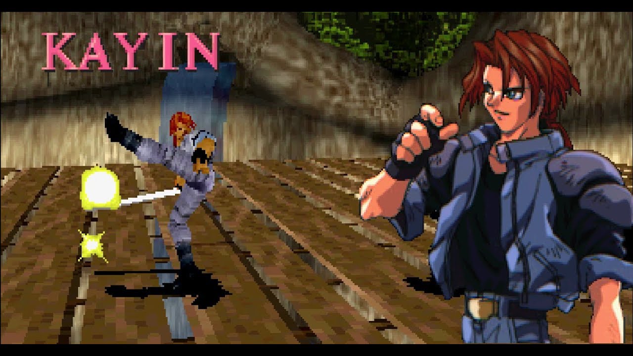 Battle Arena Toshinden Remix - Kayin Story Mode playthrough - YouTube