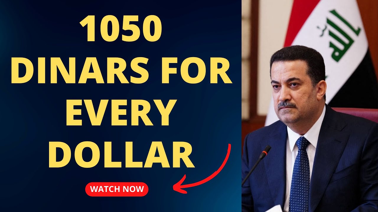 1050 dinars for every dollar | Iraqi Dinar News Update Dinar IQD News ...