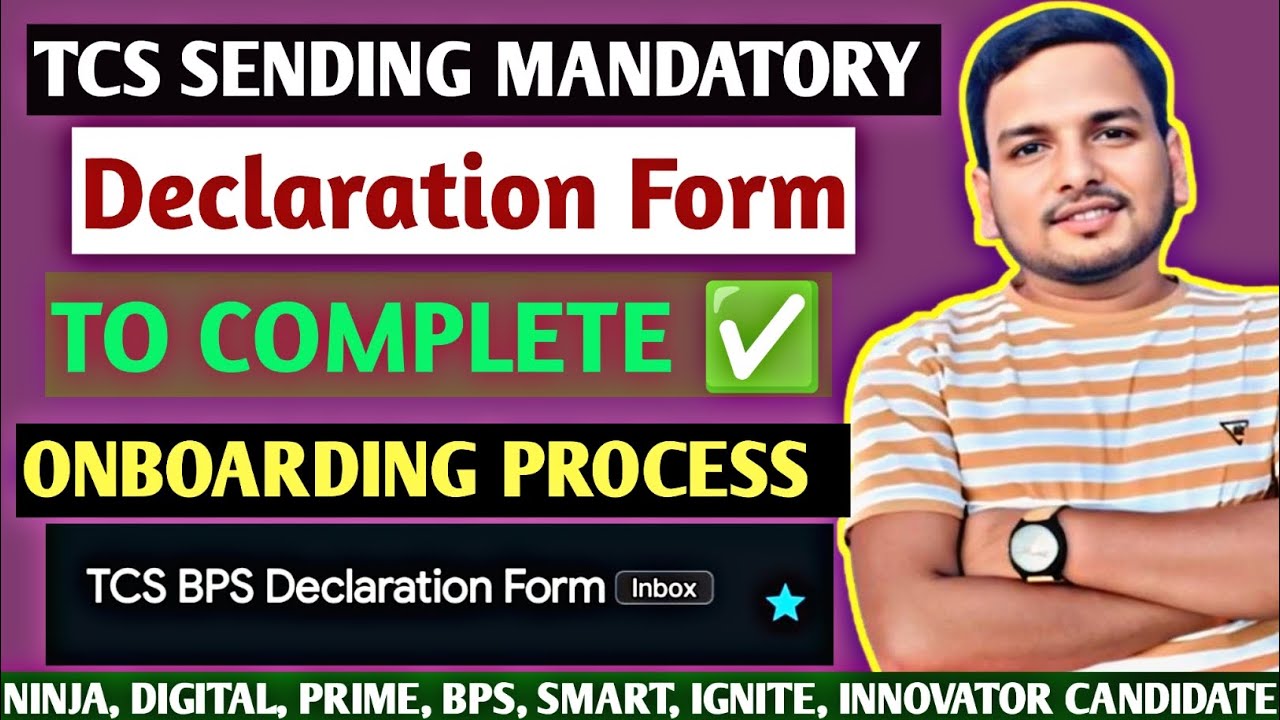 TCS Onboarding Process Mandatory Documents | Onboarding & Joining ...