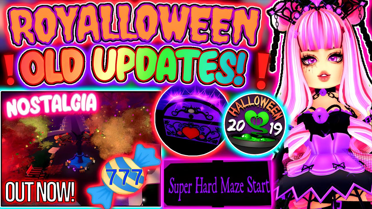NEW ROYALLOWEEN UPDATE OUT IN THE OLD LOBBIES! AUTUMN TOWN TRICK OR ...