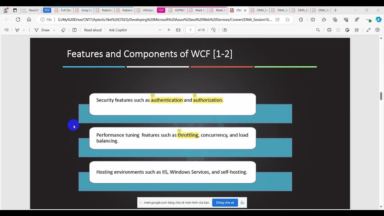 DMA - Session 10: Giới thiệu WCF Services, Demo về Core WCF và Framework WCF - YouTube