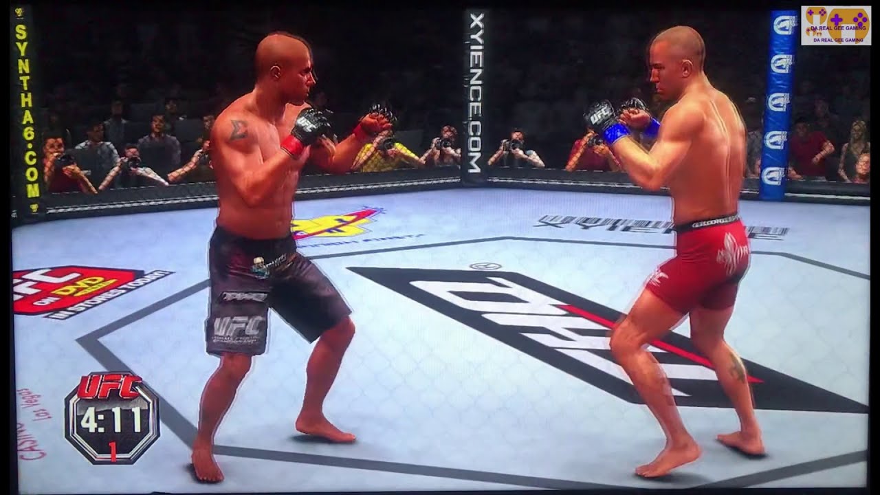 UFC Undisputed Title Mode Expert Level Classic Fight Georges St-Pierre ...
