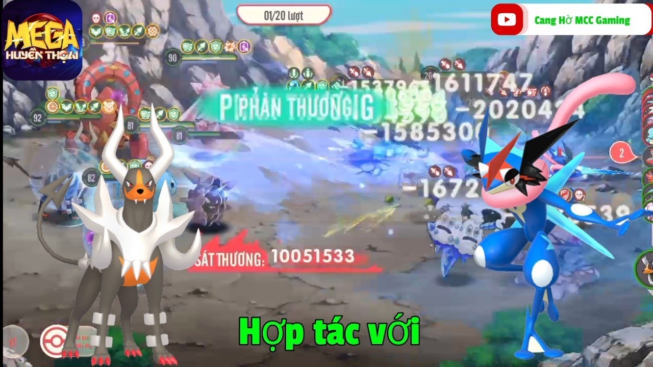 Mega Huyền Thoại | Pokemon 6v6 | Mega Houndoom x Ash Greninja - YouTube
