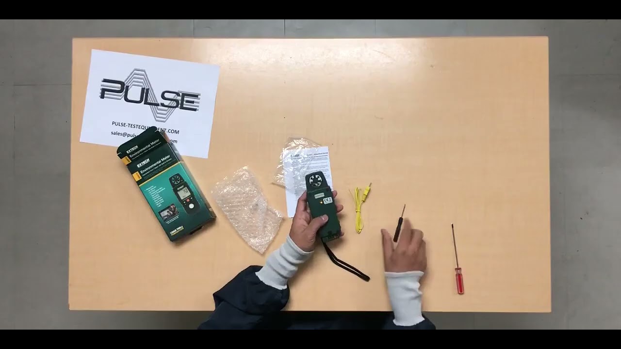 Extech EN510 10 in 1 Environmental Meter Unboxing! PULSE TESTEQUIPMENT ...