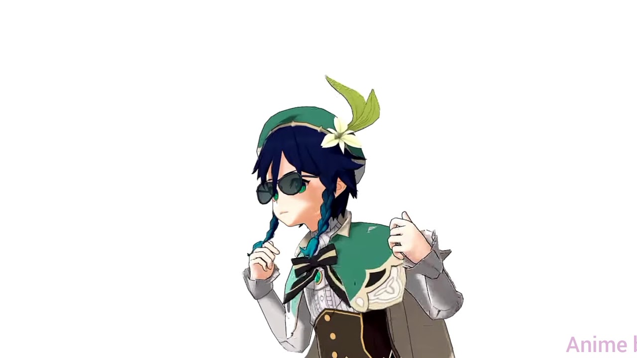 Genshin impact x venti doing persona 4 dance Final product - YouTube