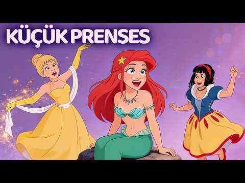 Küçük Prenses + Pamuk Prenses + Küçük Deniz Kızı 👑 Prenses Masalları | Adisebaba Masallar