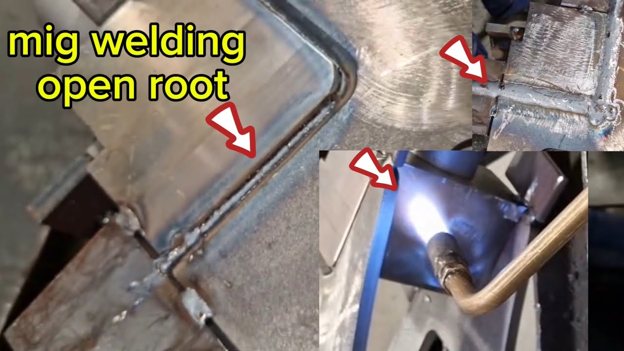 why masters do not talk about this method of welding, mig welding open root - YouTube