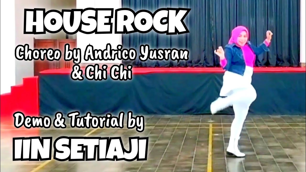 DEMO & COUNT | HOUSE ROCK Line Dance | Choreo by ANDRICO YUSRAN & CHI ...