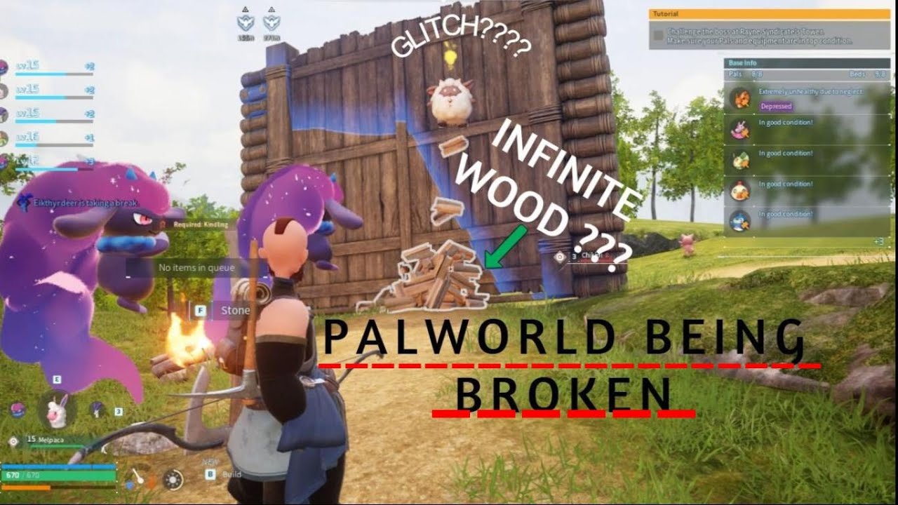 Palworld Being Broken For About 3 Minutes - YouTube