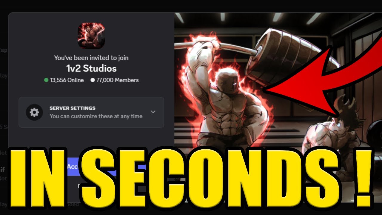 HOW to JOIN GYM LEAGUE DISCORD SERVER PC & MOBILE - YouTube