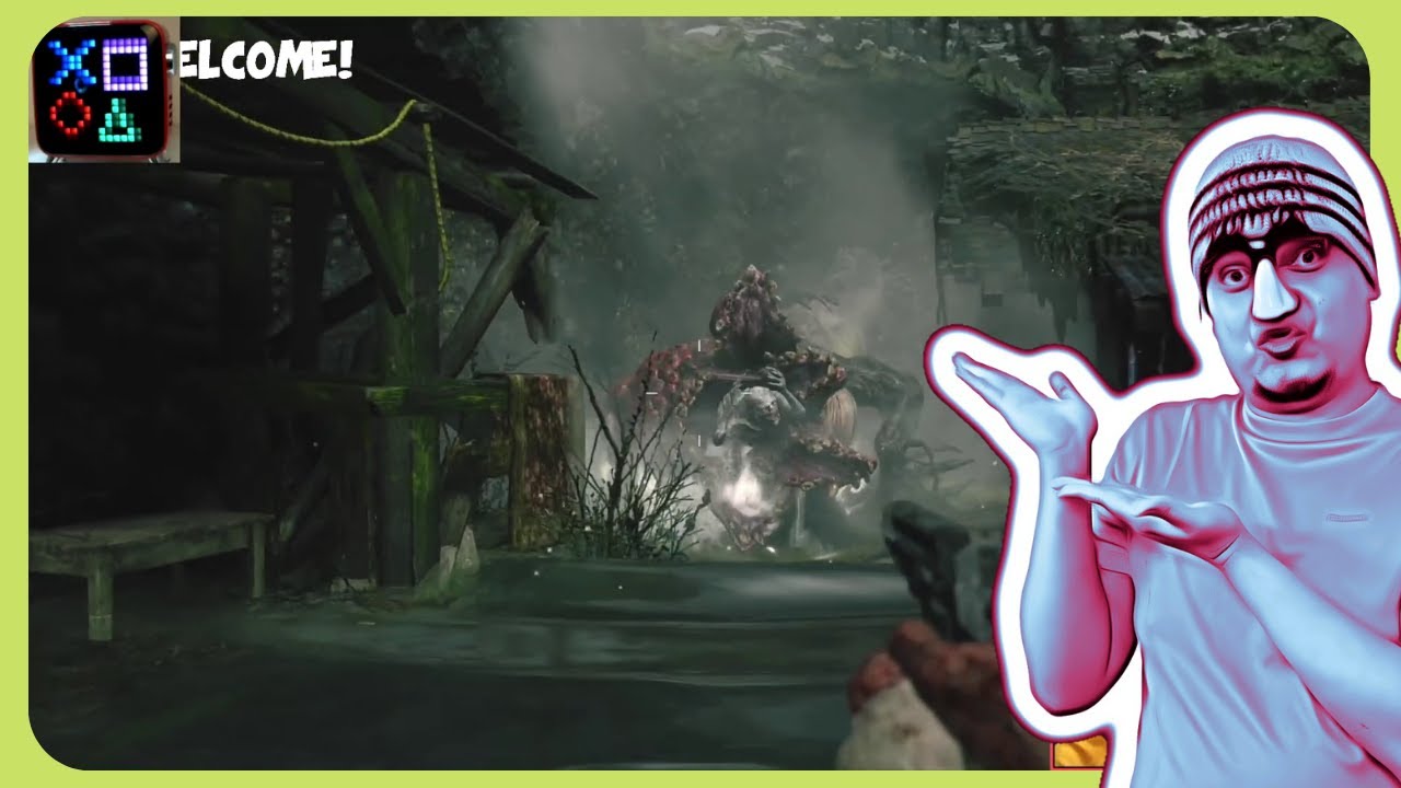 Fish Monster (Moreau) Boss Fight | Resident Evil Village | PS4 PRO ...
