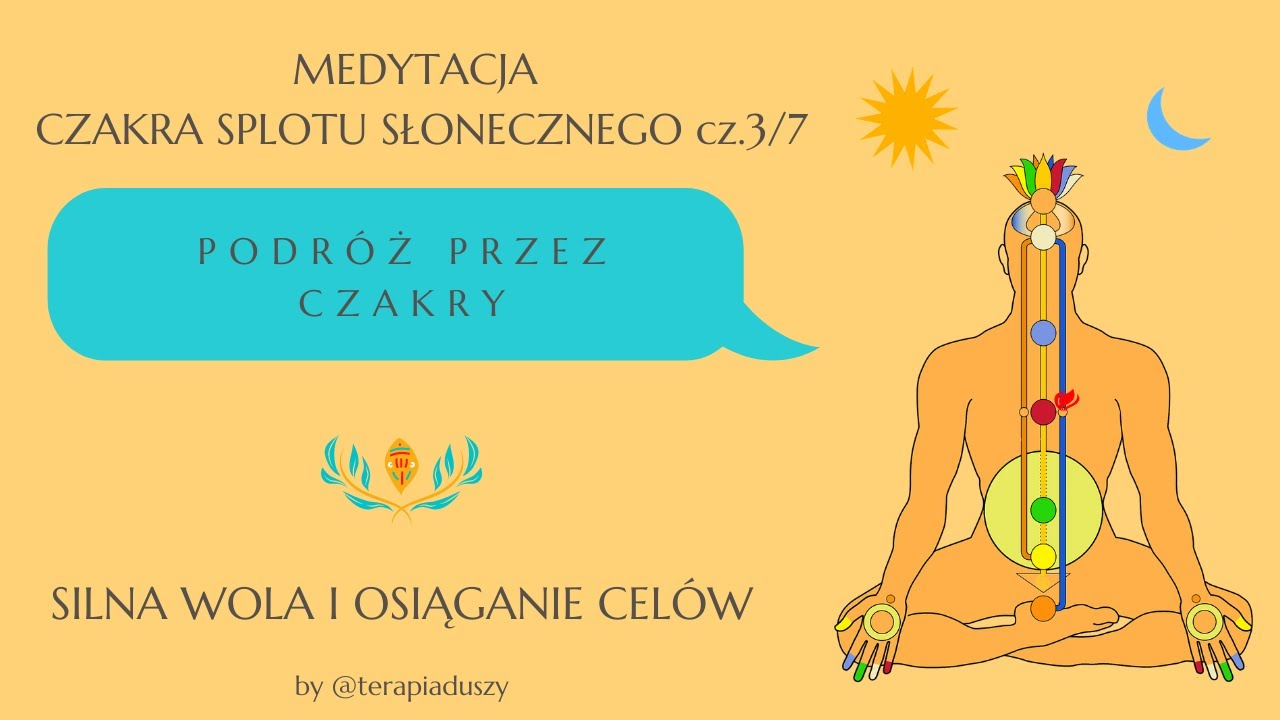 Medytacja czakry splotu słonecznego-silna wola i osiąganie celów-Podróż ...