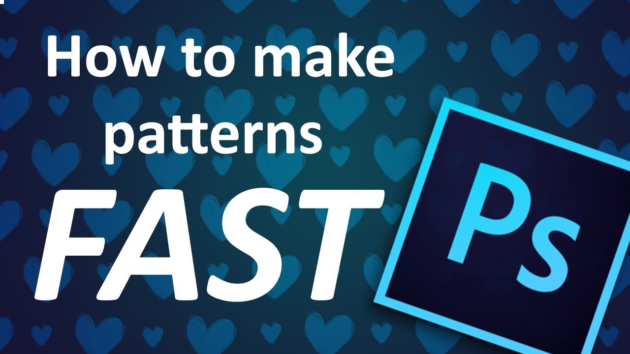 Making Patterns Fast - Adobe Photoshop - YouTube