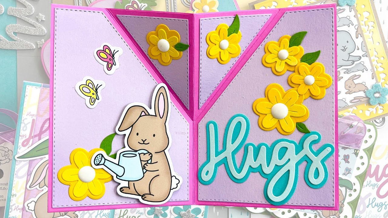 Make A Card With The February Card Kit Card Idea #2 - YouTube