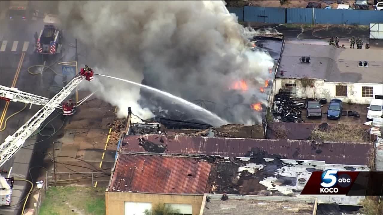 Owners heartbroken after commercial fire destroys business in Oklahoma ...