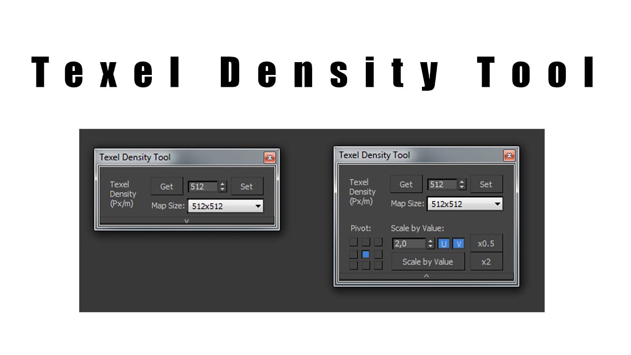 Texel Density Tool : Detaylı anlatım. - YouTube