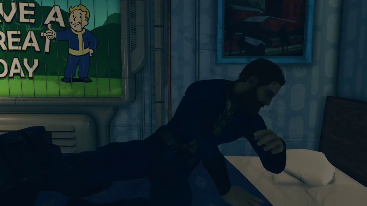 Fallout 76 BETA Quick Sleep Quick Fight - YouTube