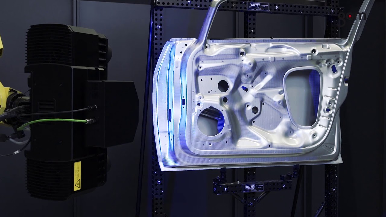 High Speed 3D Scanning on Automotive Car Door - YouTube