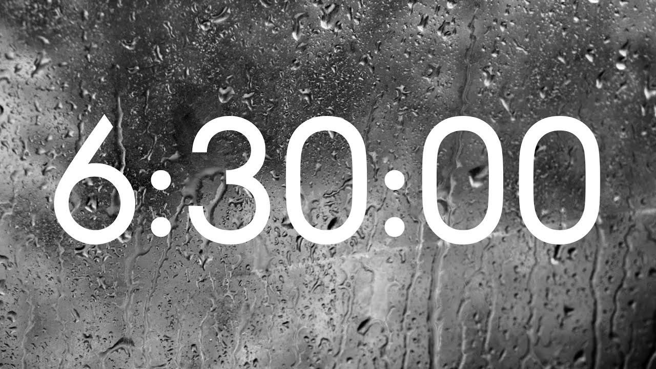 6-Hour 30-Minute Timer + Alarm Clock-Deep Sleep - Work - Study with ...