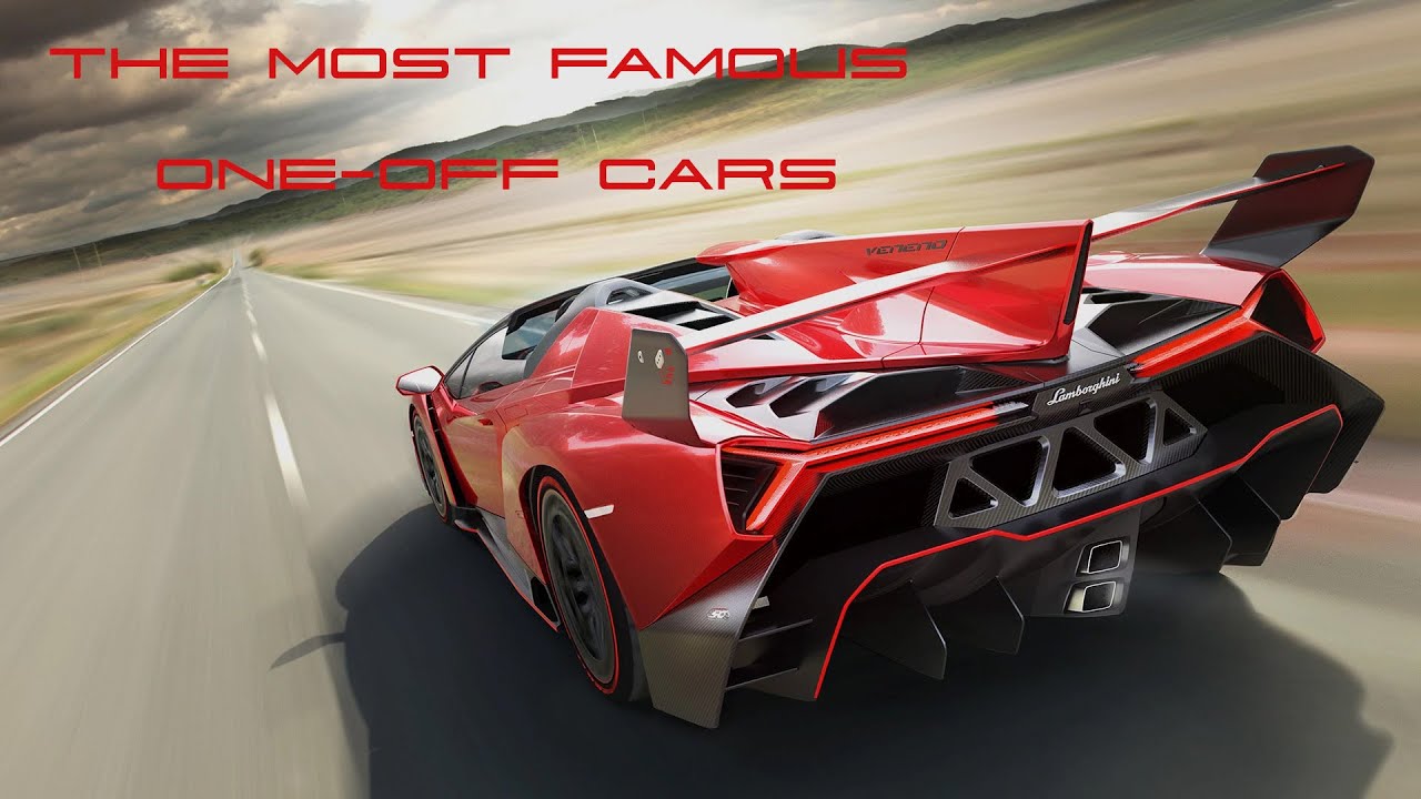 The most famous one-off cars - YouTube