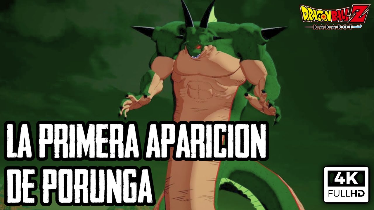 La primera aparicion de PORUNGA Dragon Ball Kakarot - YouTube