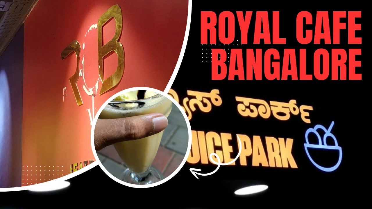 Royal cafe bangalore|| Royal challengers Bangalore Marathahalli - YouTube