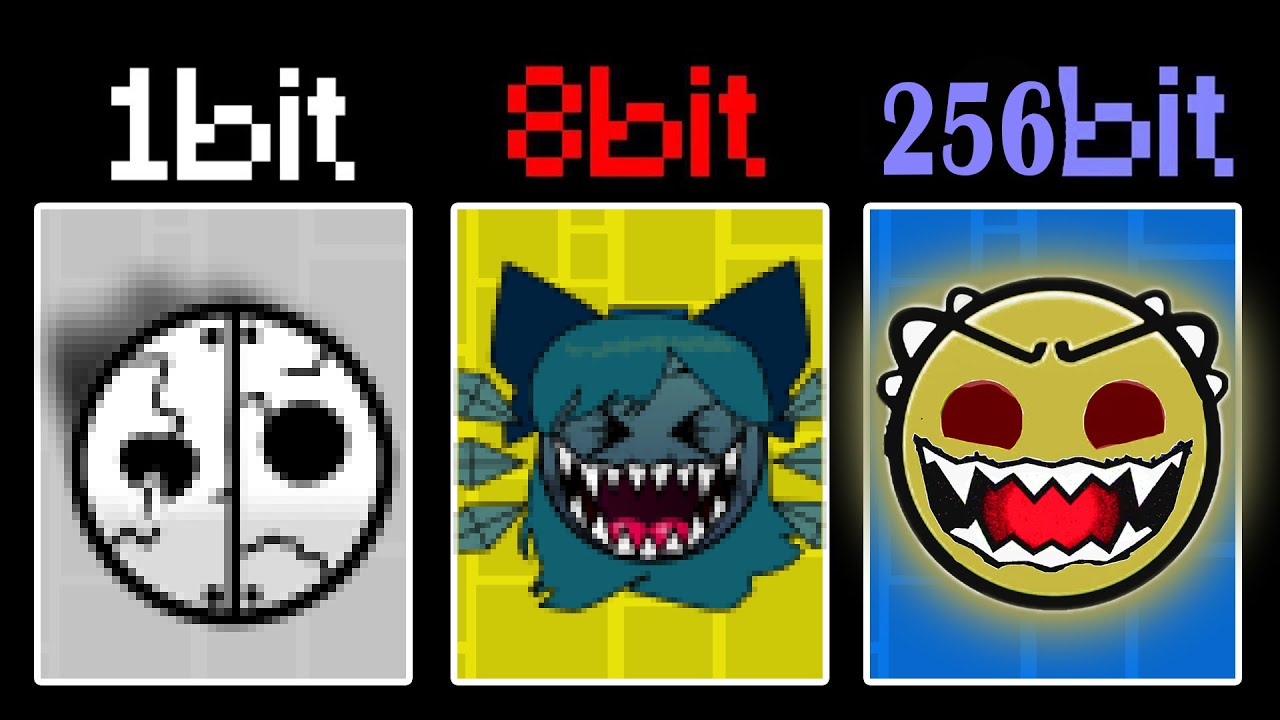 New Custom Geometry Dash Lobotomies v20, but everytime with more bits ...