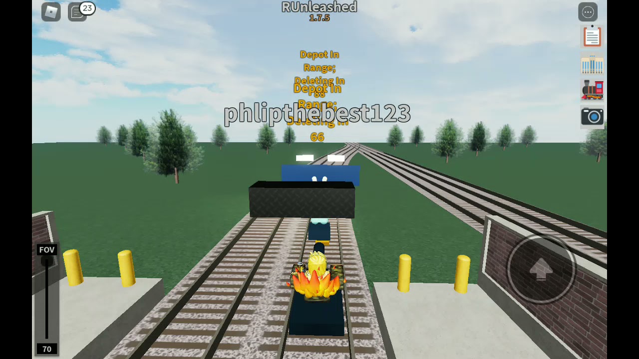 Tutus Gaming - Tutus juega a RUnleashed Rails Truly Unlimited - Roblox ...