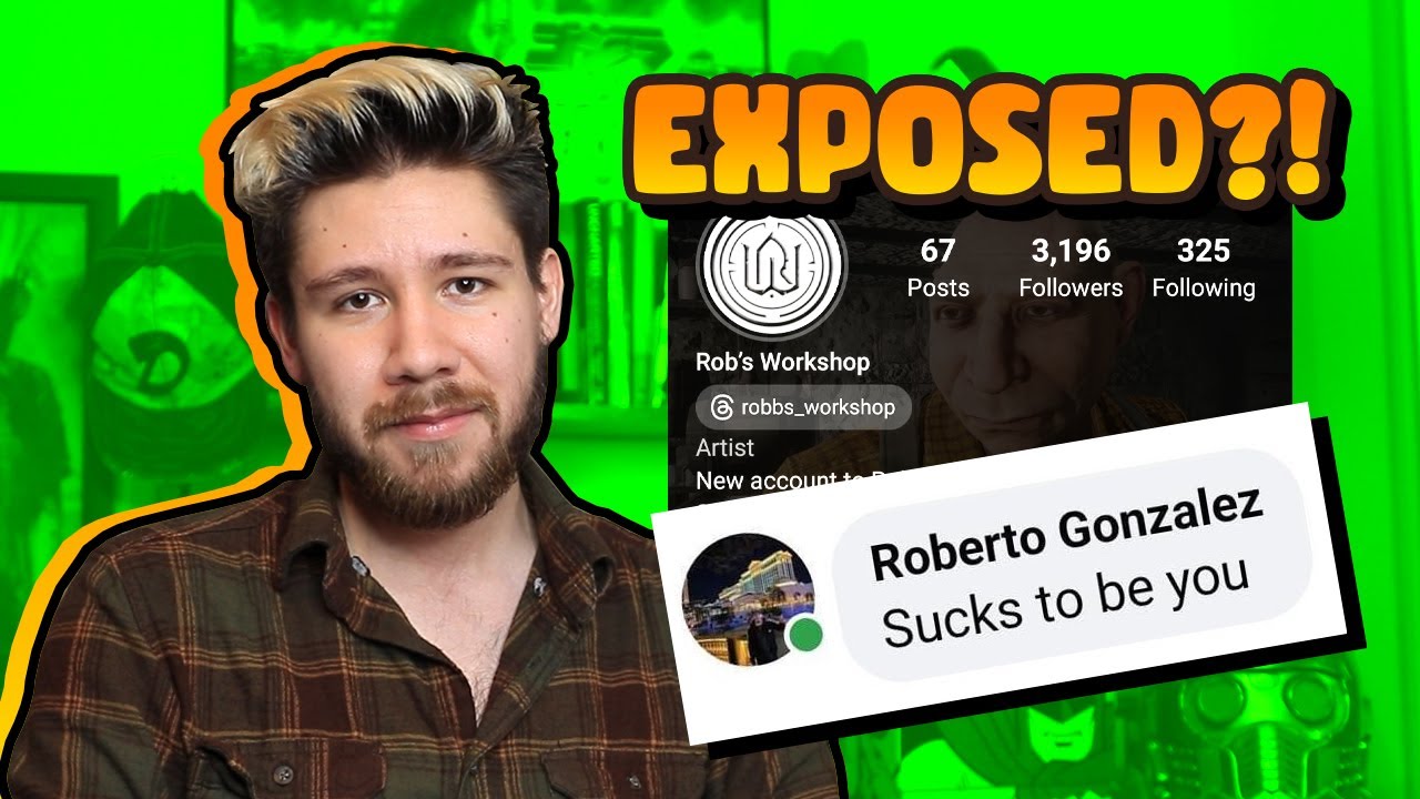 EXPOSING ROBERT'S WORKSHOP!!! - YouTube