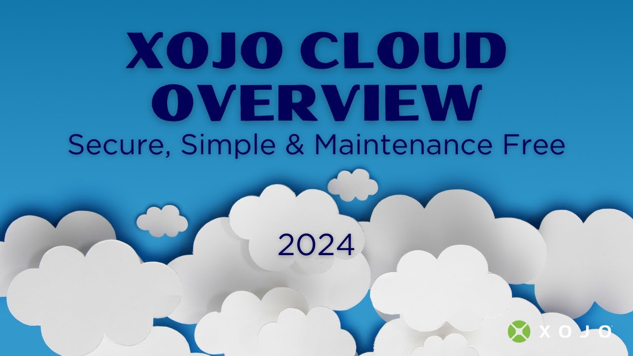 Xojo Cloud Overview - YouTube