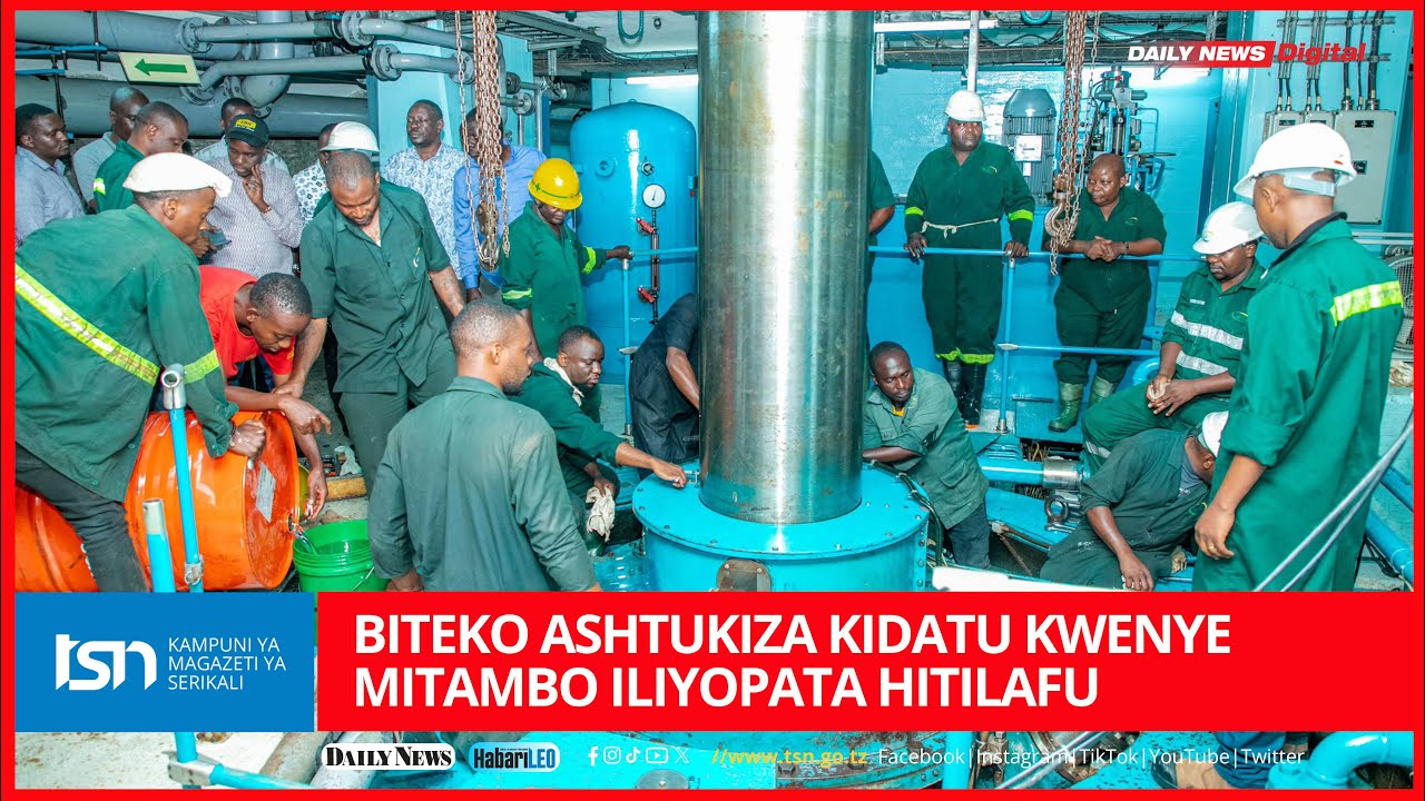 BITEKO ASHTUKIZA KIDATU KWENYE MITAMBO ILIYOPATA HITILAFU - YouTube