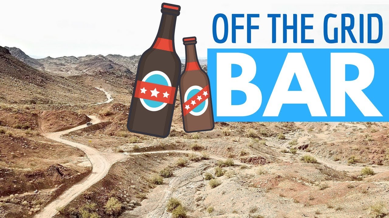 Off Grid Bar in the Desert - RV Living & Solar Powered Tiny House - YouTube