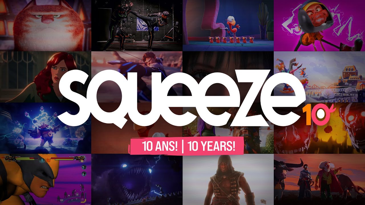 Squeeze - 10 Years of Animation Showreel | Animation - YouTube
