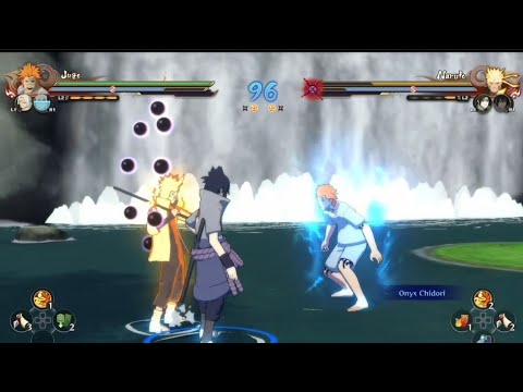 Naruto Shippuden Ultimate Ninja Strom 4--Sasuke Naruto Sai Melawan ...