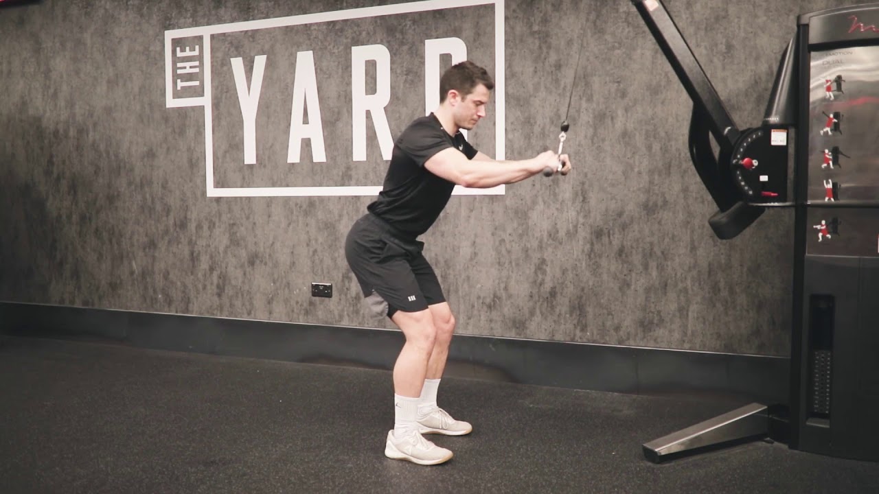 How To Straight Arm Pull Down - YouTube