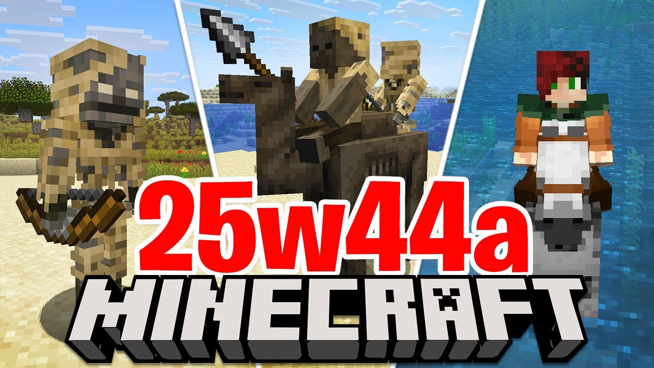 NUOVO SCHELETRO PARCHED e CAMMELLO HUSK - Minecraft ITA 1.21.11 ...