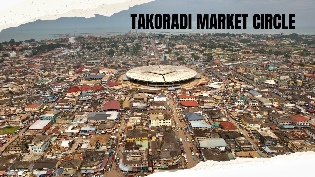 The €48m Takoradi Market Circle Redevelopment Project - YouTube