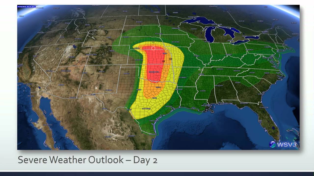 The Daily Wx Briefing for April 25, 2016. - YouTube