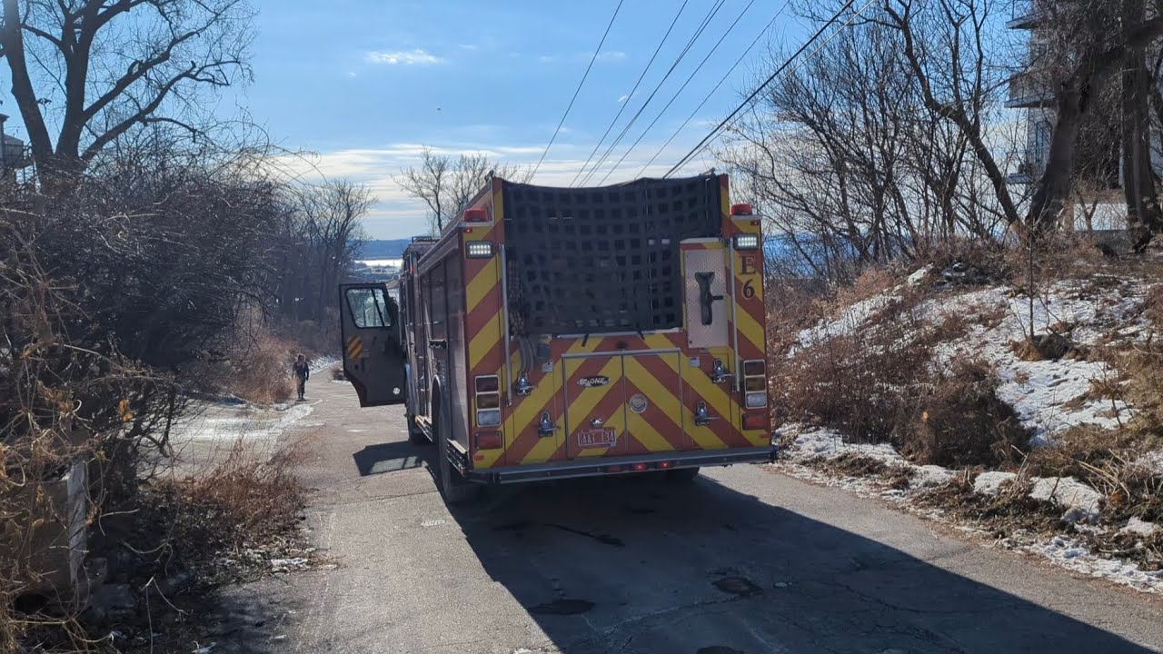 Burlington Fire Responds to an Incident by Depot St and North Ave in ...