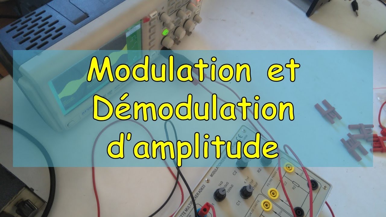 Modulation et démodulation d'amplitude (BIOF) - YouTube