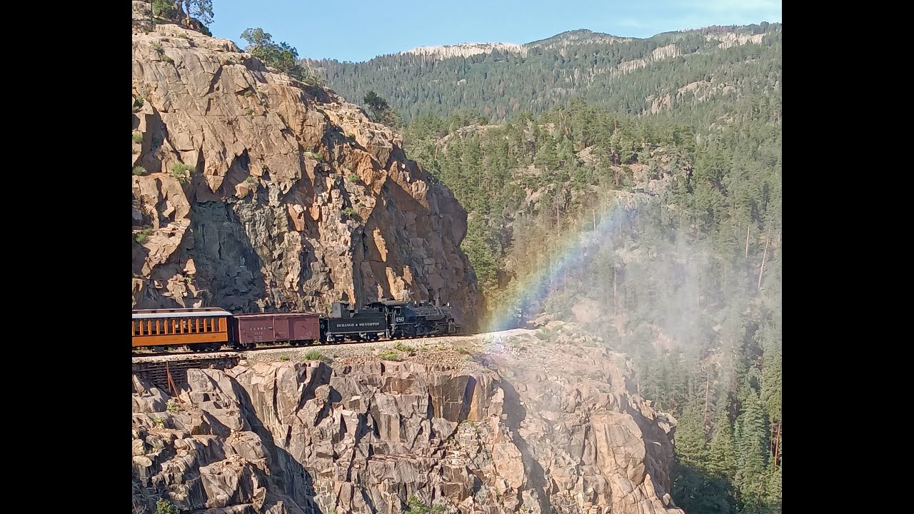Durango Sunset Train Ride - YouTube