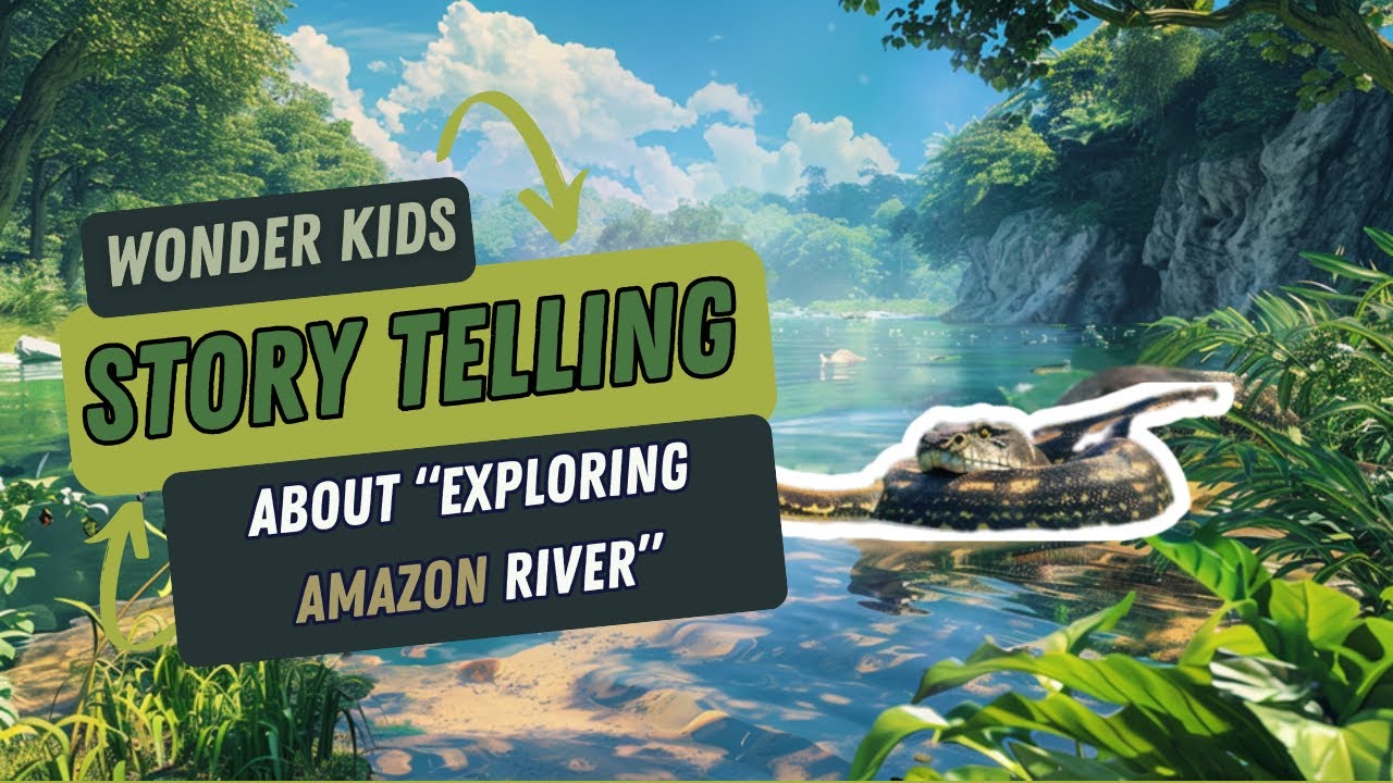 Wonder Kids Story Telling About Exploring the Amazing Amazon River ...