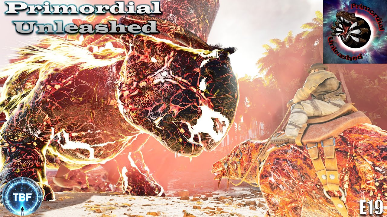 The Elemental Boss Fight! Primordial Unleashed - Ark Survival Ascended ...