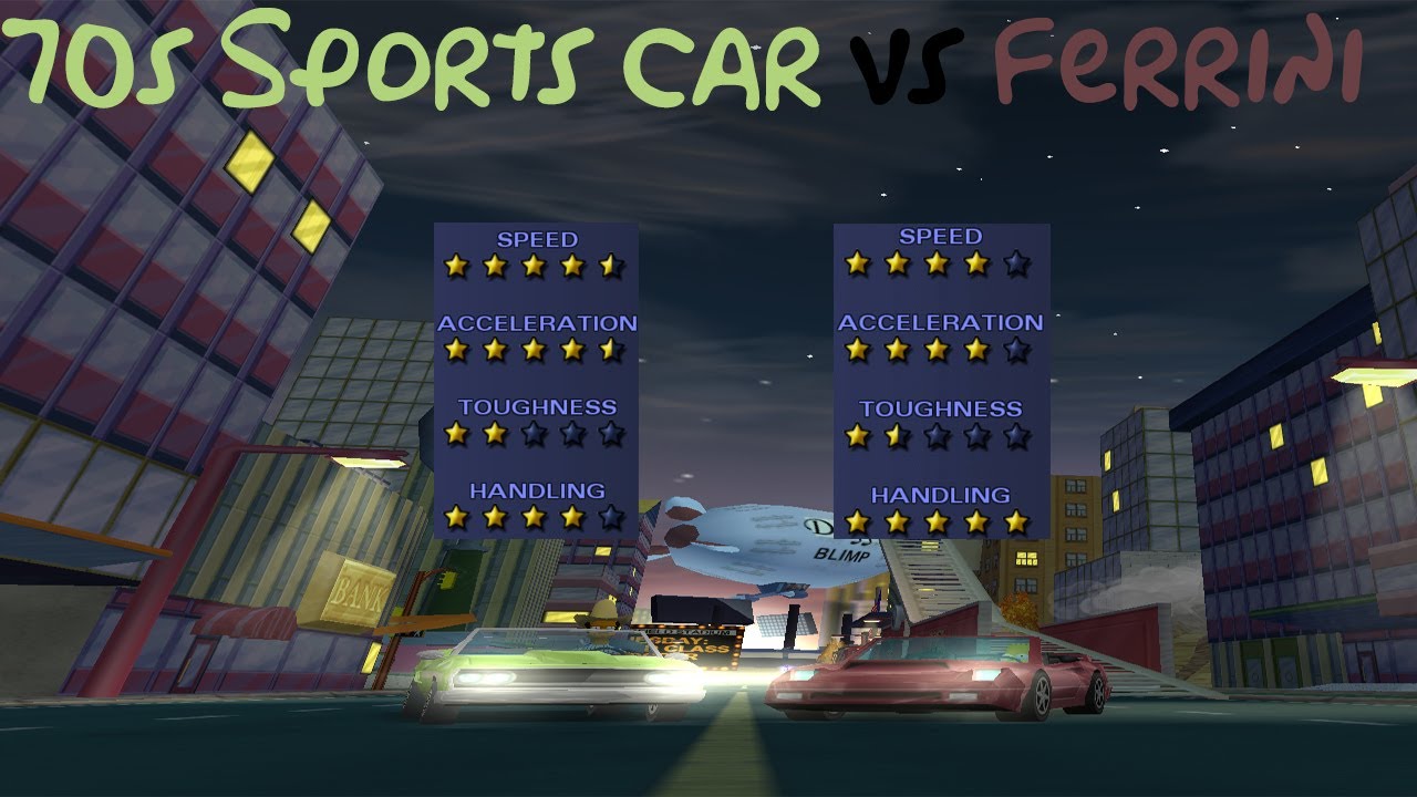 Crazy Races With The Fox: Part 3 The Ferrini VS The 70's sports car ...