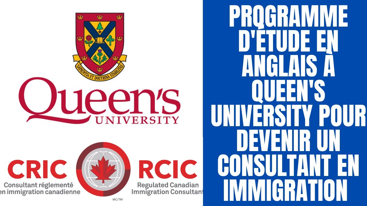 Programme d'étude en anglais à Queen's university pour devenir un ...