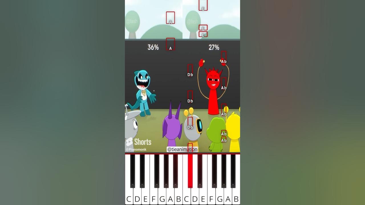Can You Draw The PERFECT Circle? Part 2 COMPLETE EDITION (@tieanimation) - Octave Piano Tutorial ...