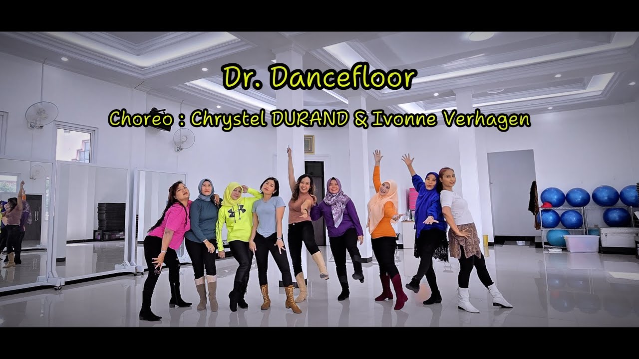 Dr. Dancefloor Line Dance - Beginner || Lanata LD Class - YouTube