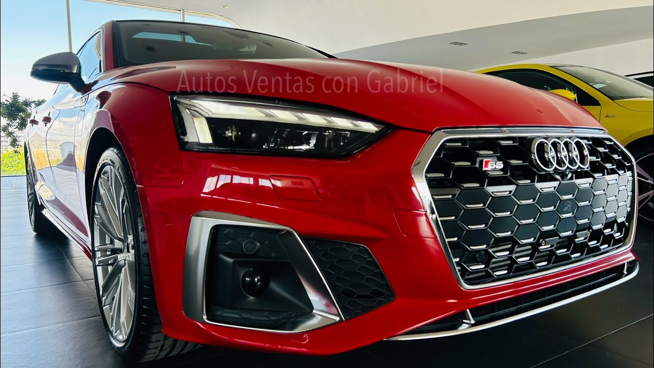 DEPORTIVO E IMPONENTE Nuevo Audi S5 Sportback MY24 ROJO PROGRESIVO ...