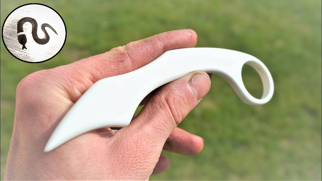 FABRICATION KARAMBIT ENTRAINEMENT - YouTube