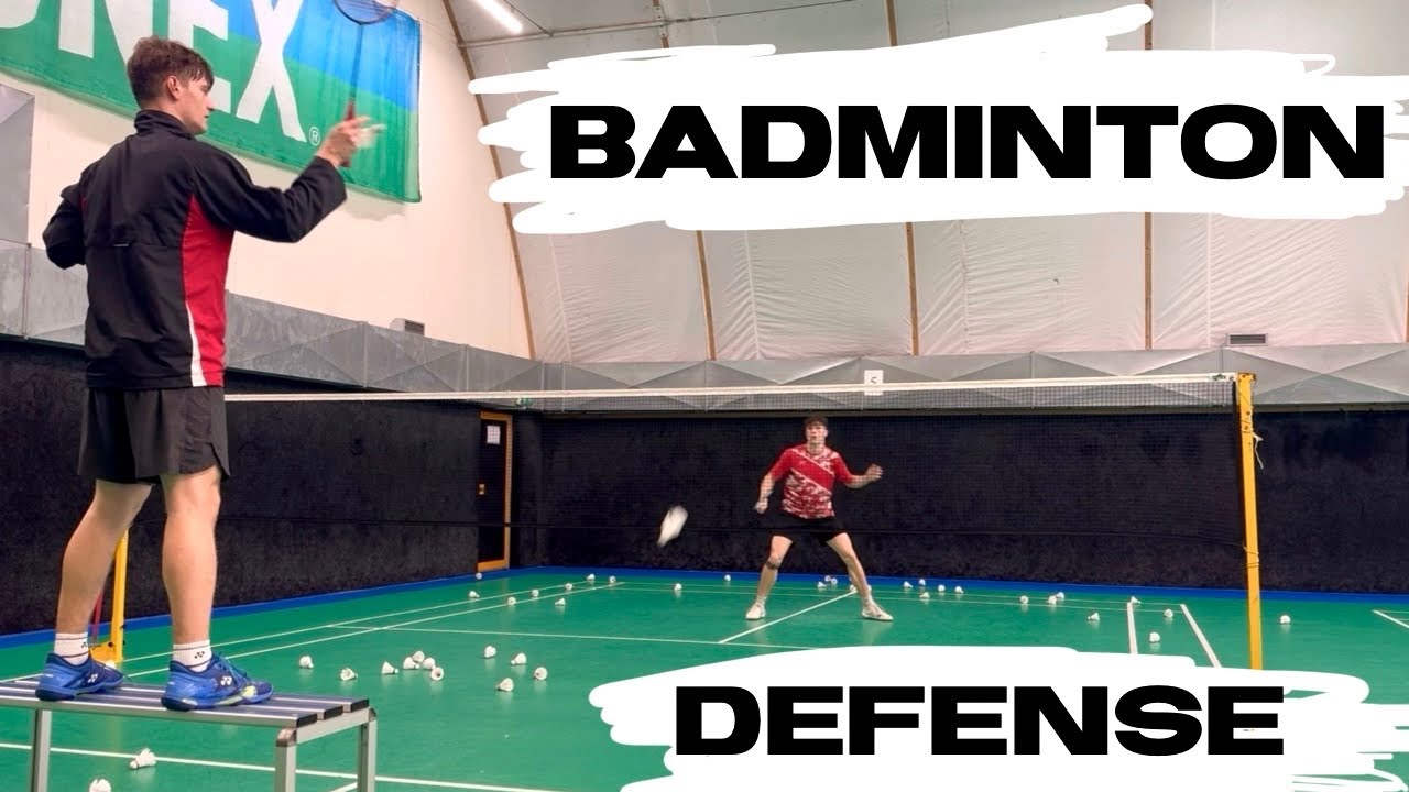 Badminton Defense Training - YouTube